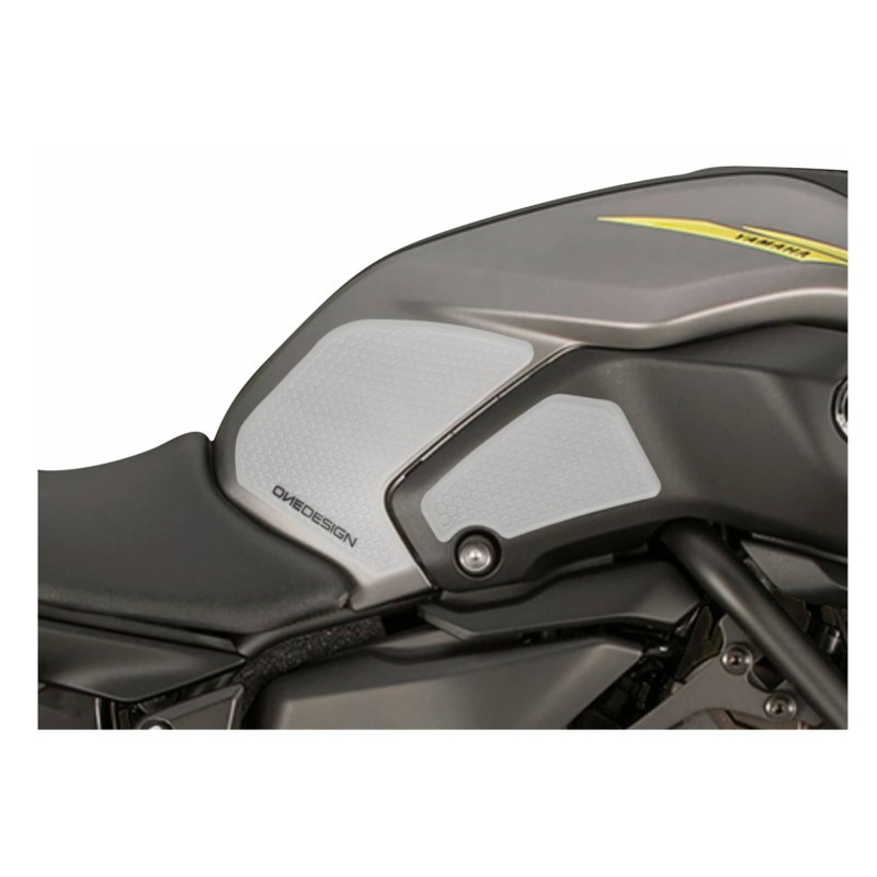 PUIG SPECIFIC SIDE TANK PADS SET FOR YAMAHA MT-07 700 2018 > 2020 CLEAR ...