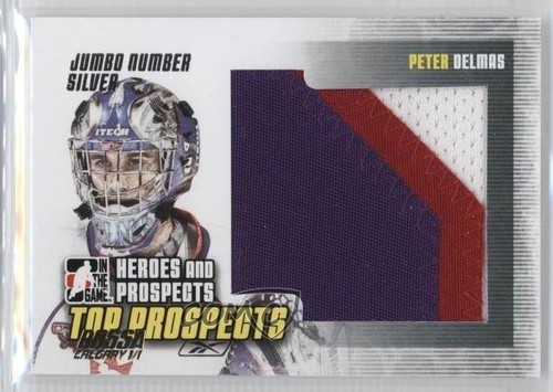 2009-10 ITG Heroes and Prospects Number Silver Bossa Calgary 1/1 Peter ...