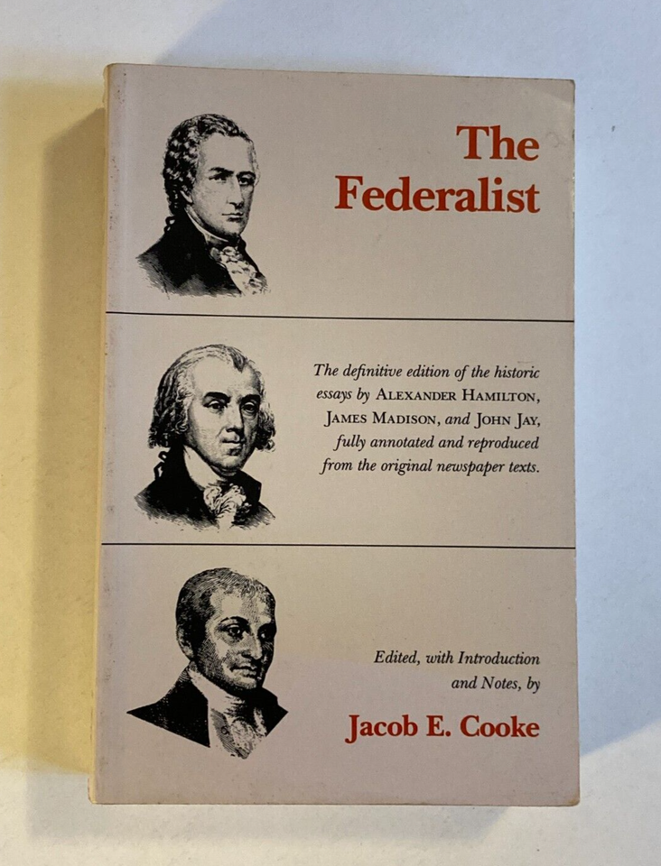 The Federalist: Definitive Edition by Cooke; Wesleyan Trade Paperback ...