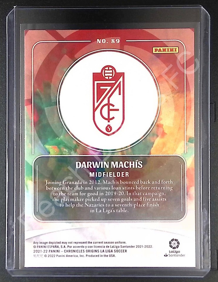 Darwin Machis GRANADA CF 2021-22 Panini Chronicles Origins Astro | eBay