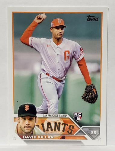 2023 Topps #277 David Villar RC San Francisco Giants | eBay
