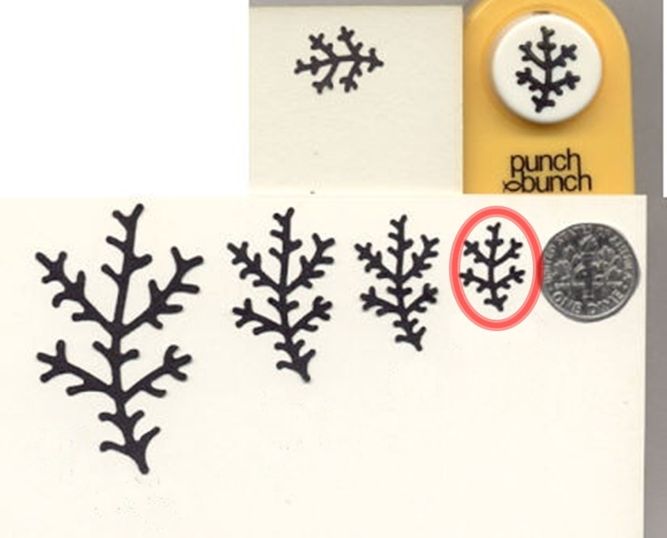 Small Leaf Shapes Paper Punches by Punch Bunch Many Styles To Pick From ...