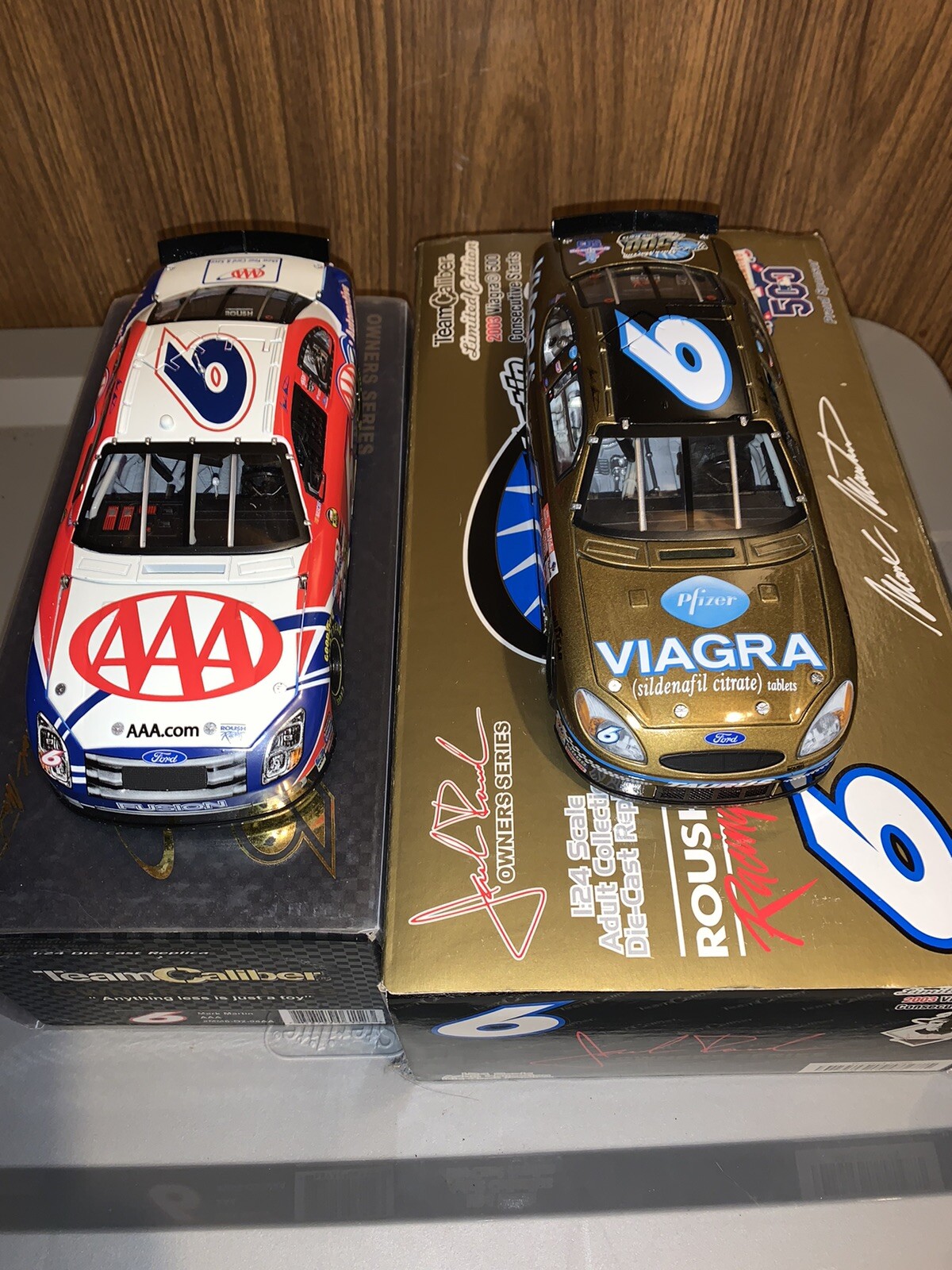 Mark Martin AAA and 500 starts 1/24 nascar Diecast | eBay
