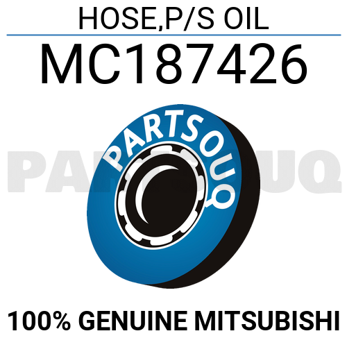 MC187426 Genuine Mitsubishi HOSE,P/S OIL | eBay