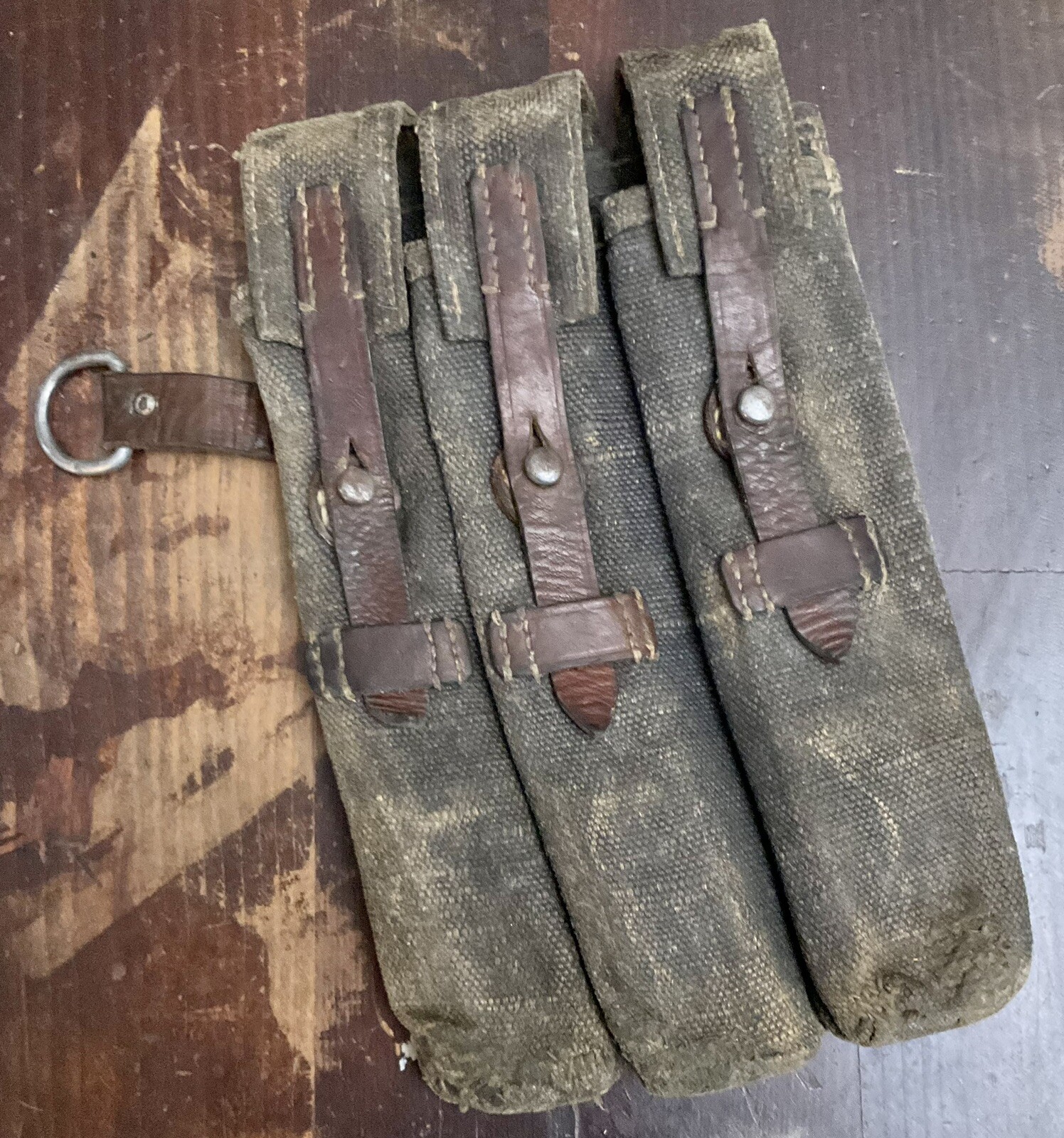 WW2 German Wehrmacht MP38 MP40 Ammo Blue Magazine Pouch | eBay