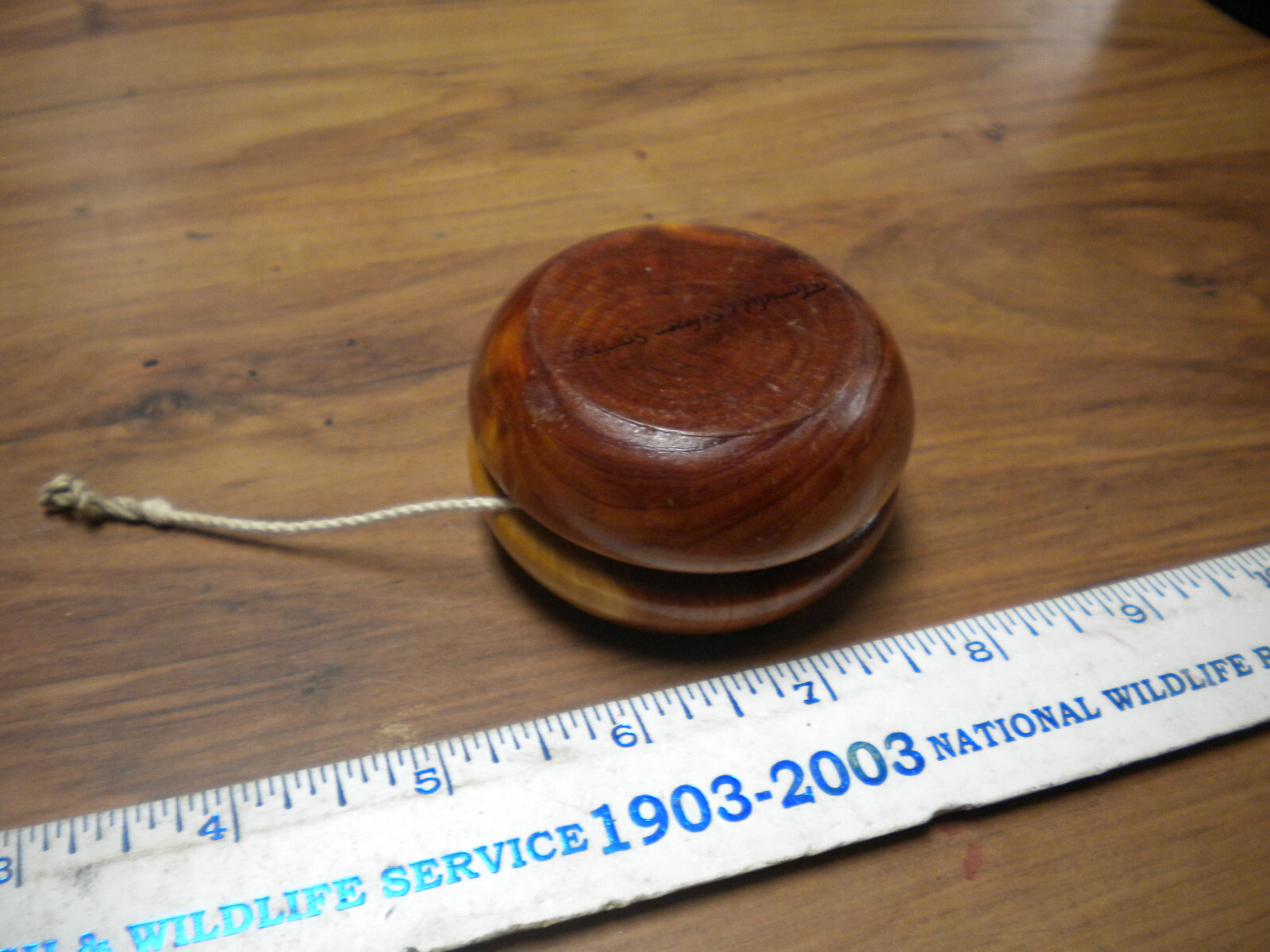 Florida Silver Springs Wooden YOYO Toy Souvenir 2.5'' Diameter, looks ...