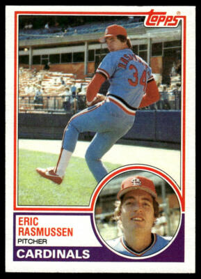 1983 Topps #594 Eric Rasmussen | eBay