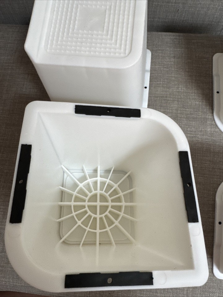 New White Amazon Chair/sofa/bed Risers (4) 7” High | eBay UK
