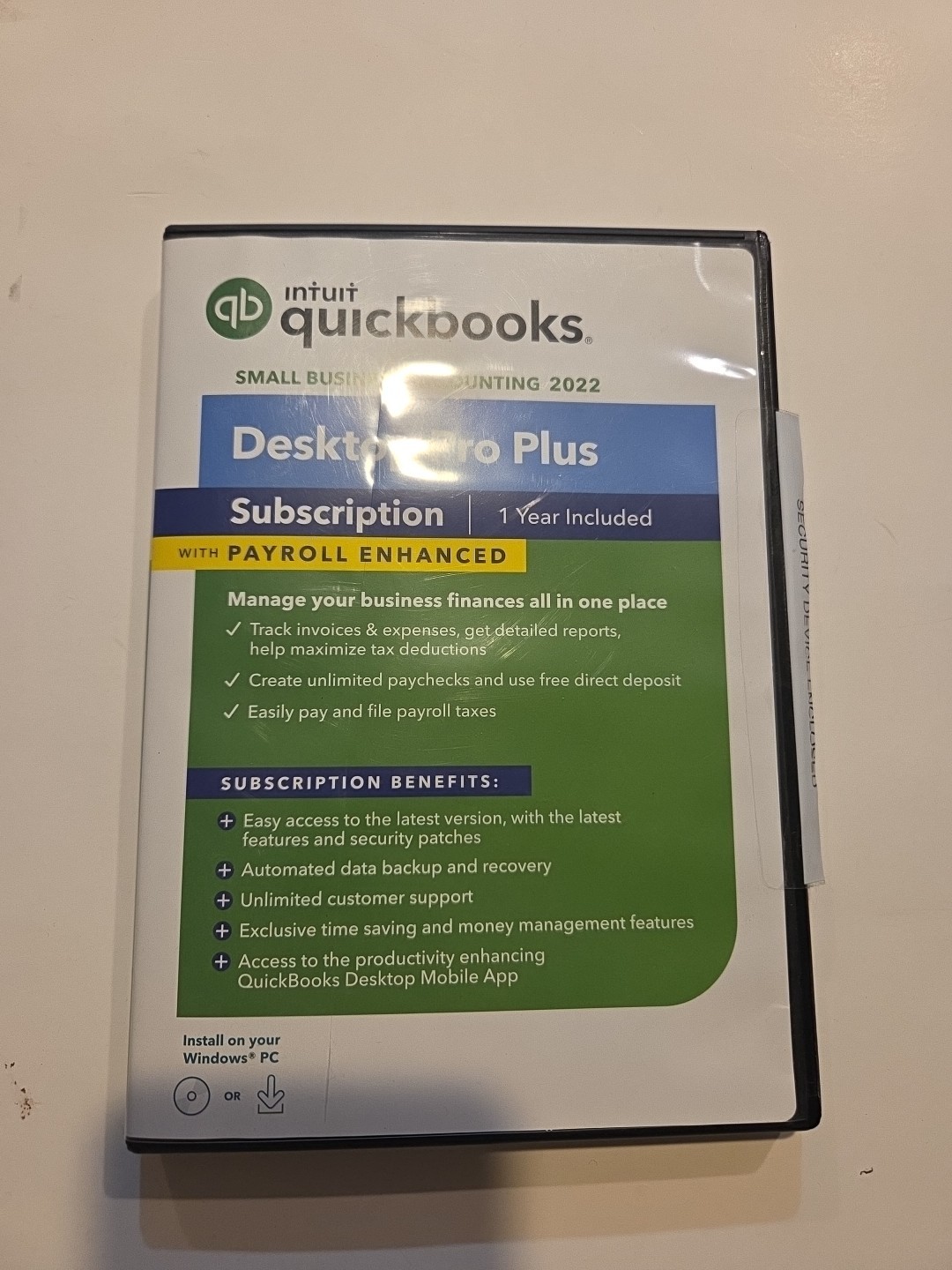 Intuit Quickbooks Desktop Pro Plus / Payroll Enhanced 2022 | eBay
