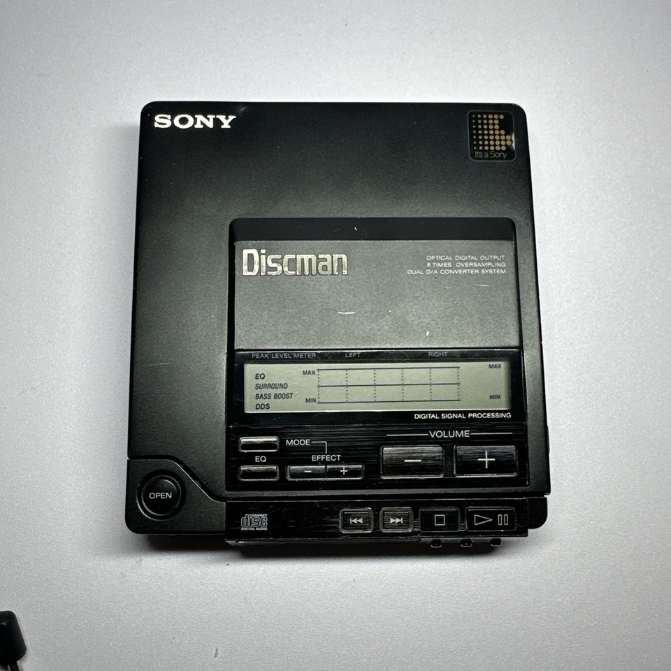 Sony Discman Portable CD Player D-555 Serviced | eBay