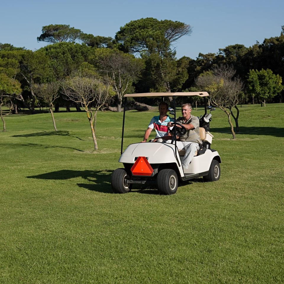 Slow Moving Vehicle Sign, Plastic DOT Triangle Signs, SMV 14x16x0.16 ...