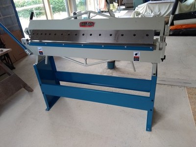 Metal Box & Pan Folder 4 foot or 1220mm long x 1.6 mm thick sheet metal ...