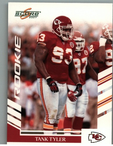 2007 Score #303 Tank Tyler Factory Set Updates | eBay