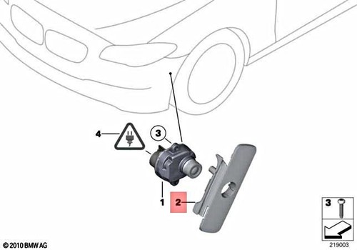 Genuine BMW Hybrid F10 F11 F18 518d 520d ed 520dX 520i Bracket Left ...