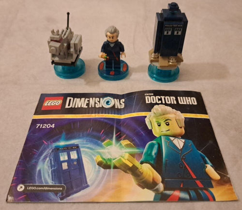 LEGO Dimensions Dr. Who Level Pack 71204 Tardis K9 Complete With Manual ...