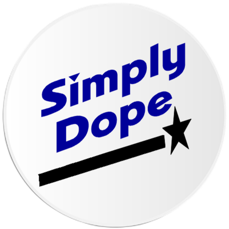 Simply Dope - 10 Pack Circle Stickers 3 Inch | eBay