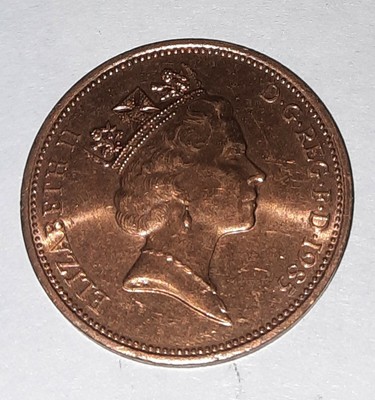 1985 England Two Pence BU Bright Red - Great Britain - UK | eBay