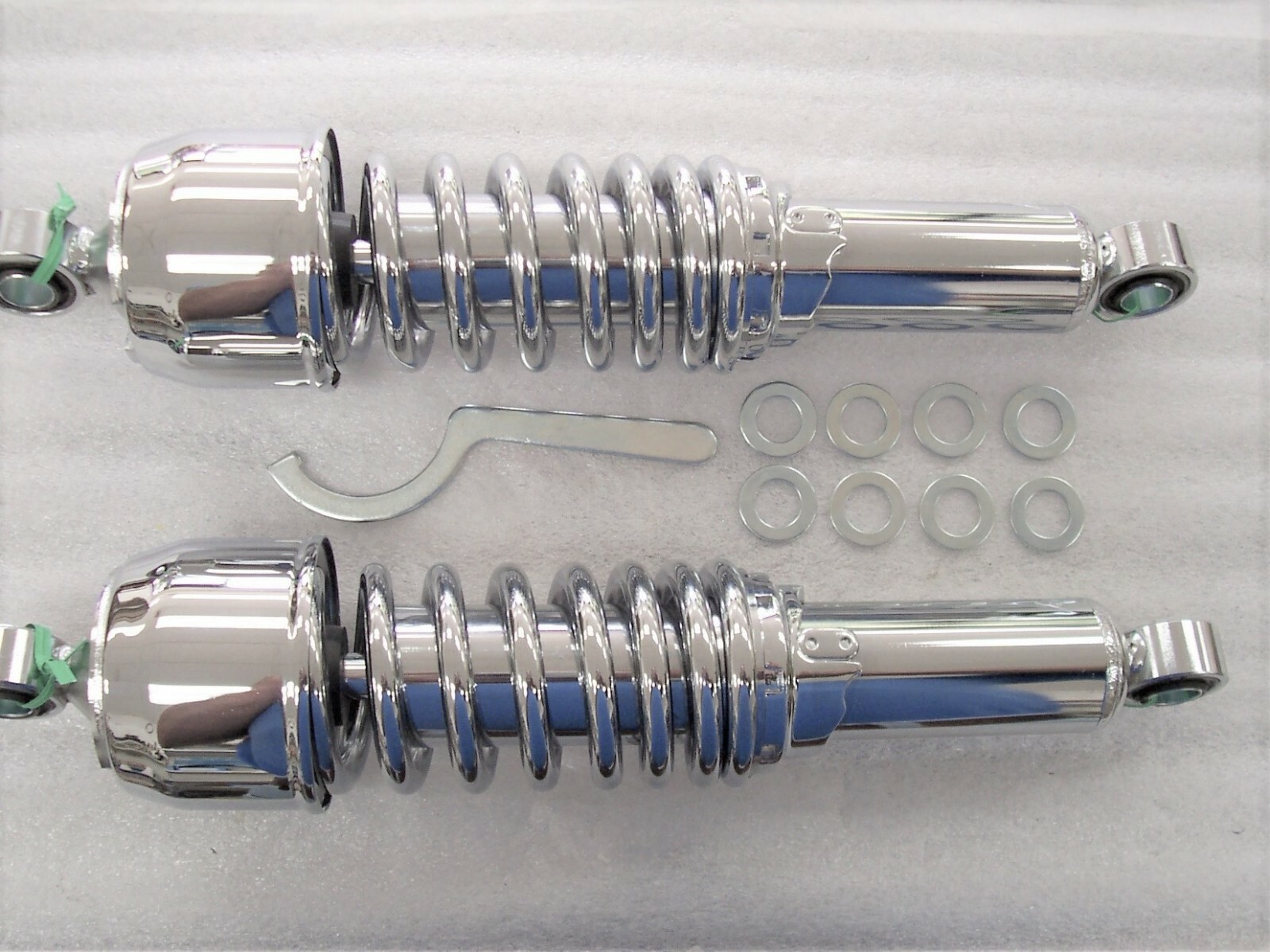 Kawasaki 1500/1600 Vulcan Nomad Drifter 12.5" Heavy Duty Chrome Bobber ...