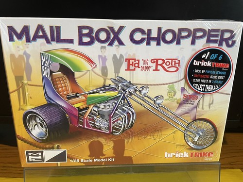 ED “BIG DADDY” ROTH MAILBOX CHOPPER TRICK TRIKE 1/25 MPC MODEL KIT NIB ...