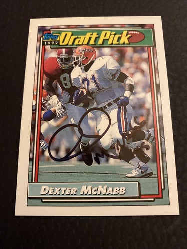 Dexter McNabb Autograph Rookie Card | eBay