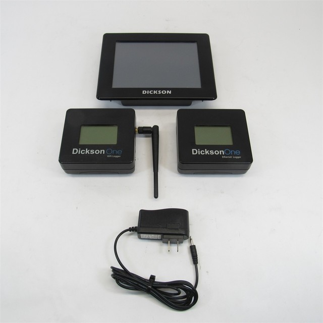 Dickson FH635 Touchscreen Temp Data Logger ENT22 WFT21 Ethernet & Wifi ...