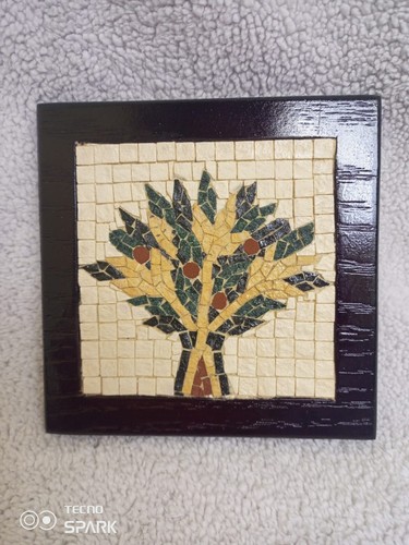 Handmade natural stone Jordanian mosaic Art,Tree of Life,10*10holy land ...