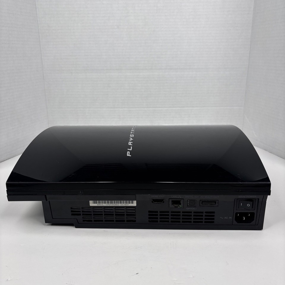 Playstation 3 PS3 80GB CECHE01 Backwards Compatible Console Tested | eBay