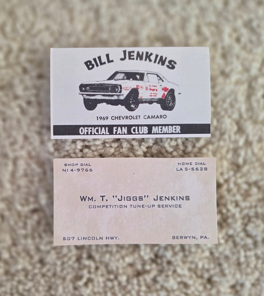 Bill "Grumpy" Jenkins old school lot Nova framed photos and more!! | eBay