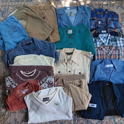 Vintage 19 Pc clothing Bundle 40s-90s | eBay