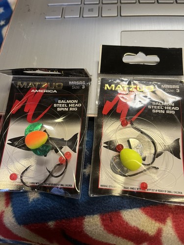MATZUO BRONZE SZ 3 Spin Rigs X 2 New | eBay