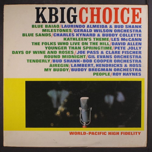 VARIOUS: kbig choice World Pacific Records 12" LP 33 RPM | eBay