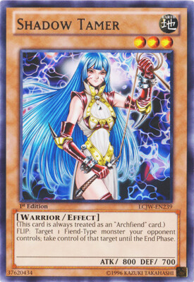 3 x Shadow Tamer - LCJW-EN239 - Rare - 1st Edition Near Mint, English ...