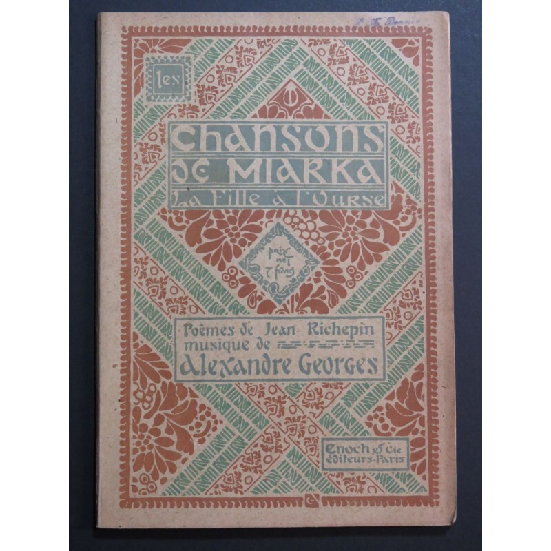 GEORGES Alexandre Les Chansons de Miarka Chant Piano ca1888 | eBay