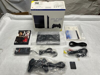 *Open BOX* Playstation 2 PS2 SLIM Console System 75001 Complete ...