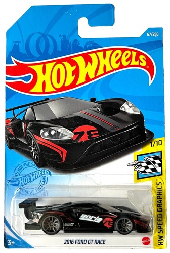 HOT WHEELS ‘16 FORD GT RACE HW SPEED GRAPHICS | eBay