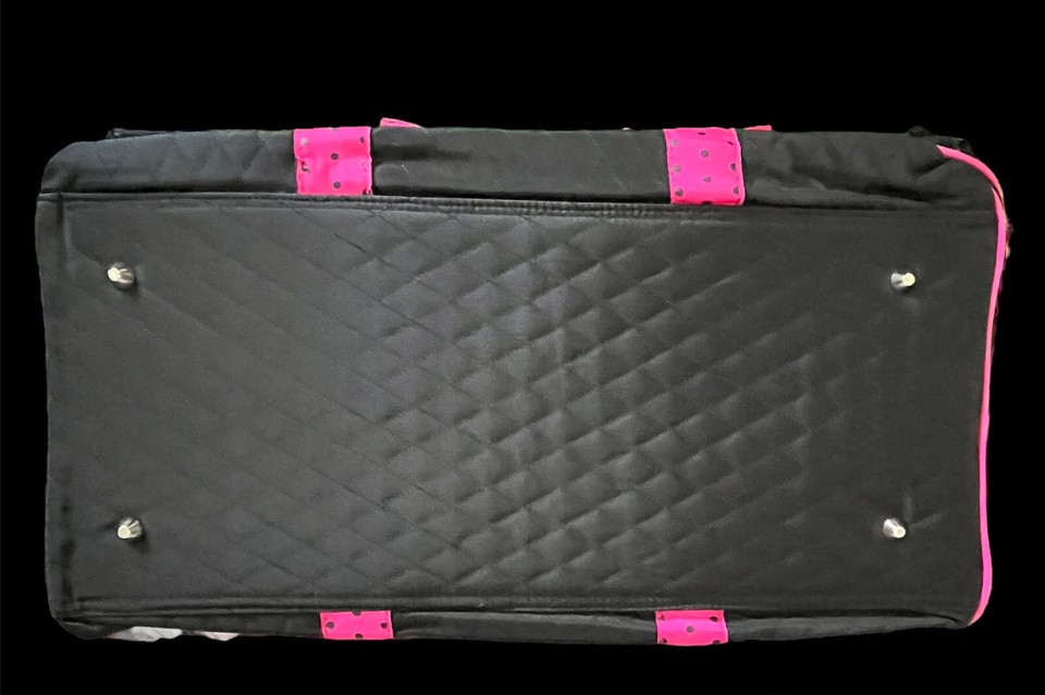 New Belle Voir Large Travel Duffle Bag in 3 Colors Black, Black Pink ...