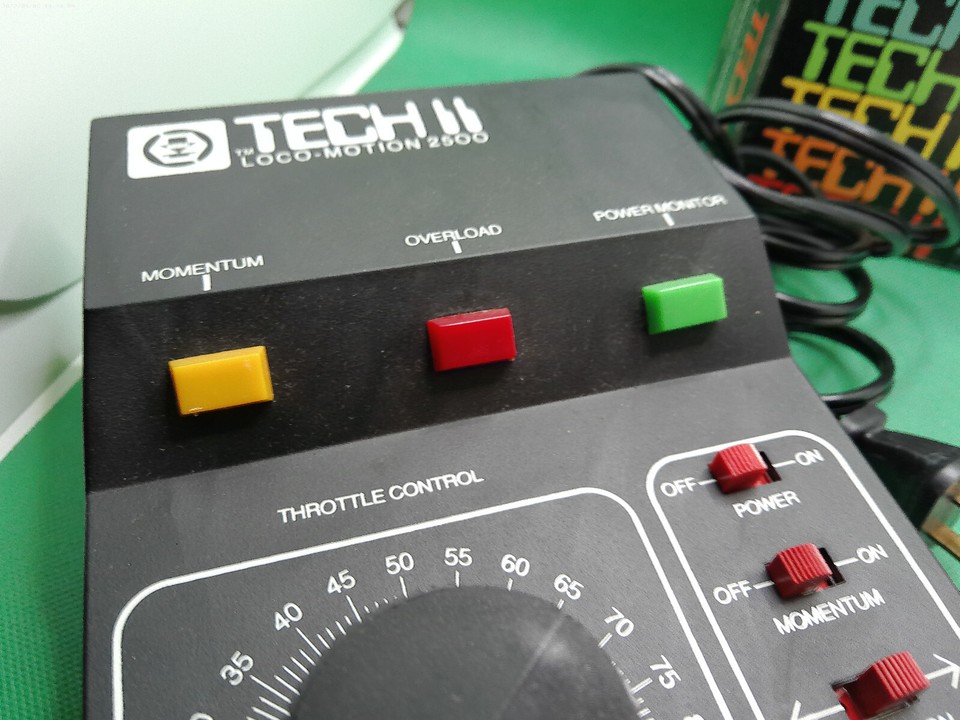 MRC Tech II model train control with box directions Locomotion 2500 AF ...