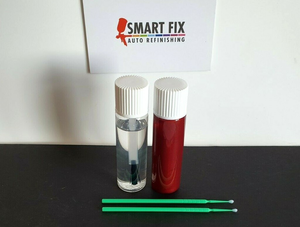 FORD TANGO RED METALLIC (CODE 3RSE) TOUCH UP PAINT REPAIR KIT, STONE ...