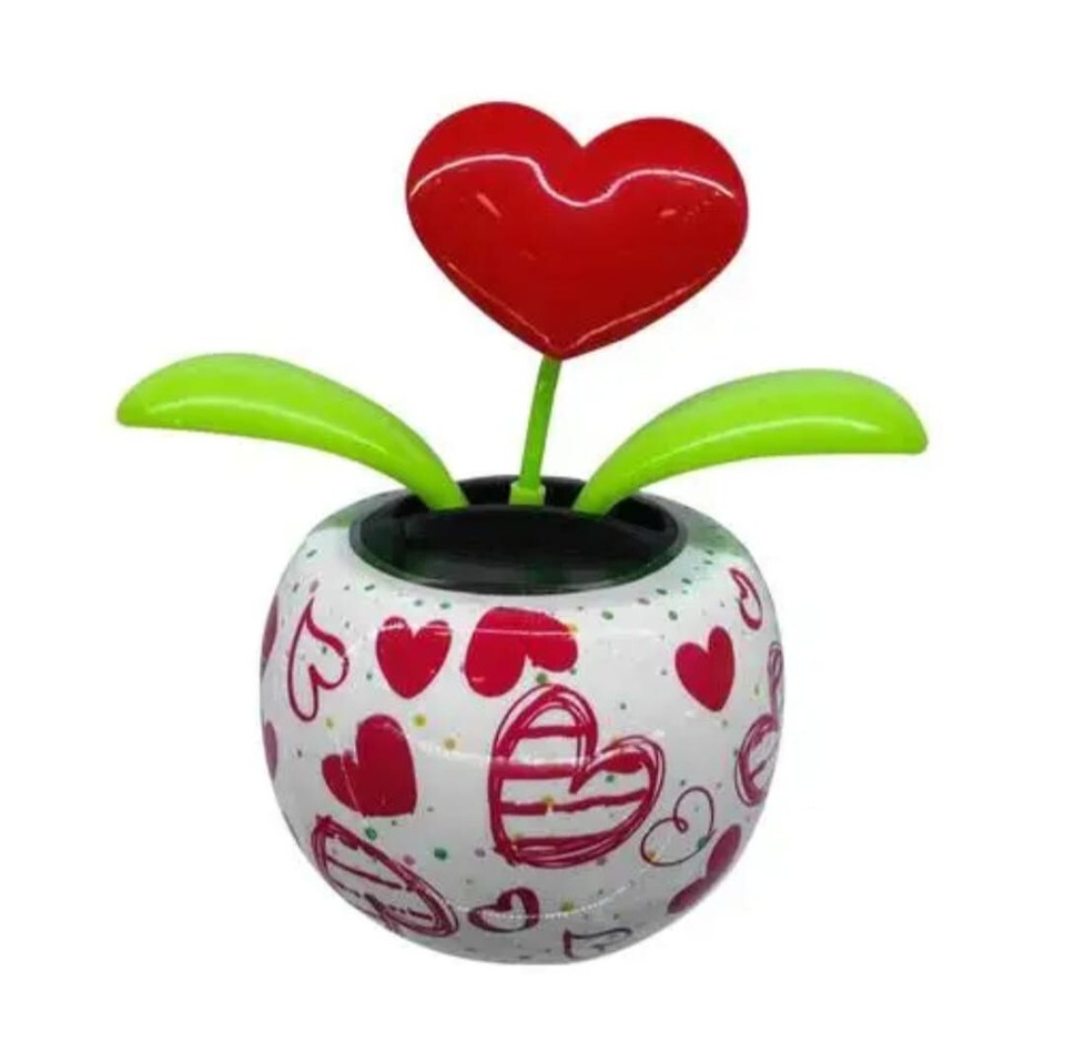 Solar Dancing Flower, Solar Powered Dancing Swinging Flower Toy ...