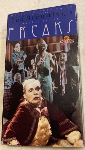 TOD BROWNING'S FREAKS VHS 1932 MGM HORROR TESTED | eBay