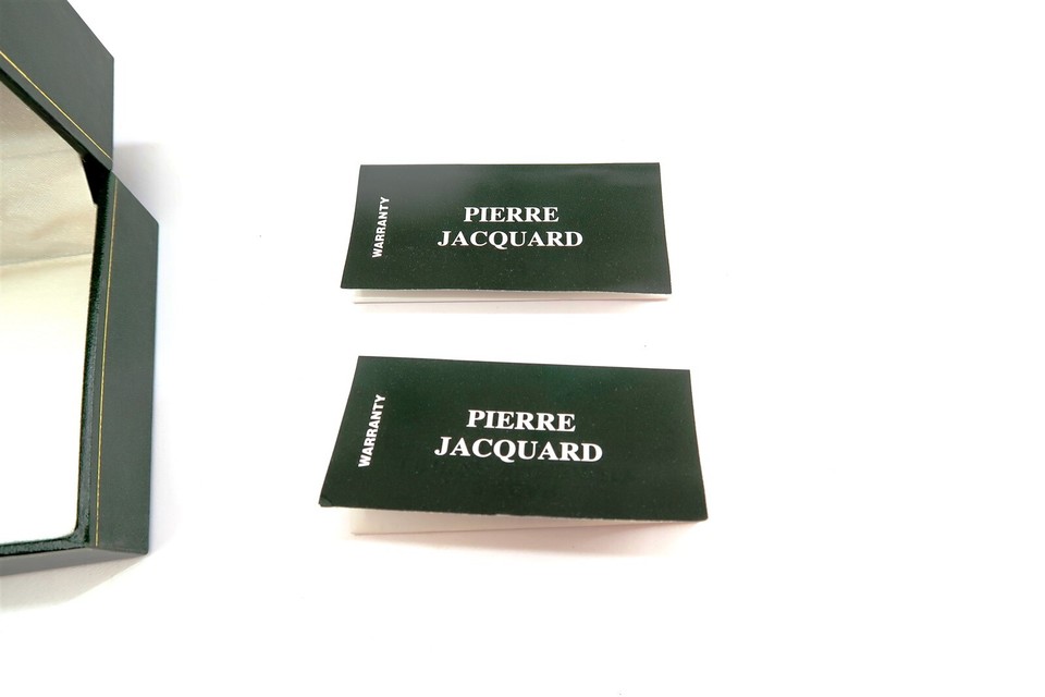 2 New PIERRE JACQUARD Mens & Womans Vintage Watches w/ Case Papers NEW ...