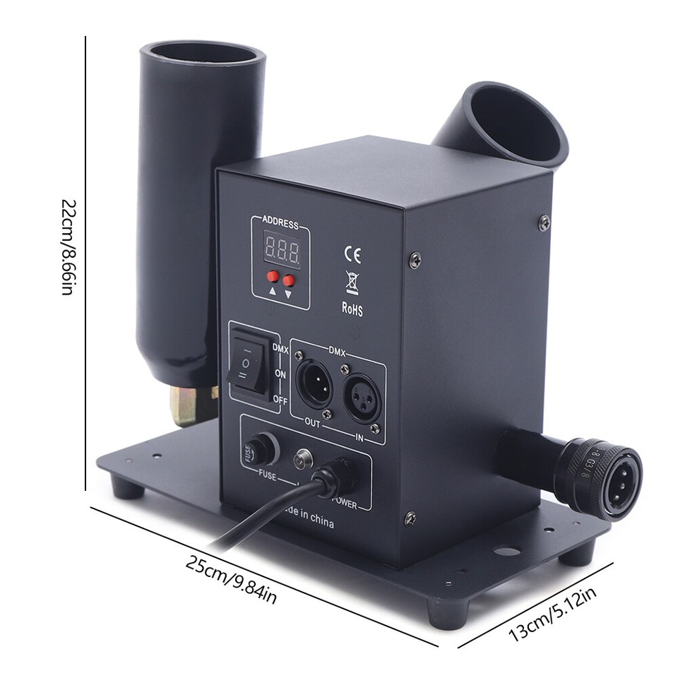 CO2 Fog Machine Co2 Cryo Jet Machine Air Column Cannon Smoke Machine ...
