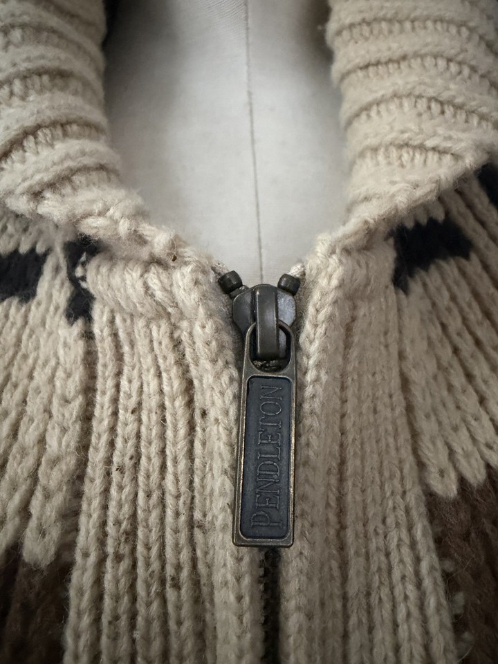 Pendleton Cowichan Big Lebowski Cardigan XXS | eBay
