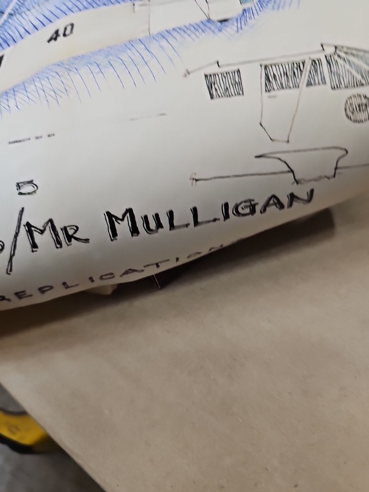 Vintage Mr Mulligan DGA-6 Model Airplane Kit #4-82 – Small Balsa Kit ...