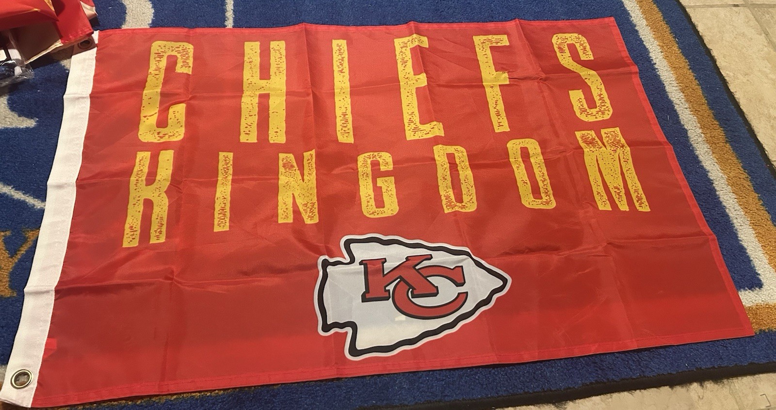 2016 Kansas City Chiefs Red Friday Collector Flag #3 | eBay