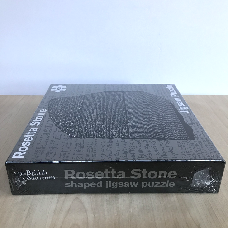 The British Museum Rosetta Stone 800 Piece Jigsaw Puzzle - New & Sealed ...