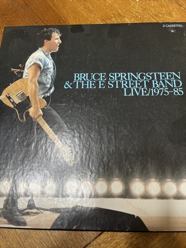 Bruce Springsteen - Live 1975 85 - Cassette Tape Box Set with Booklet ...
