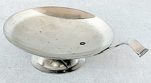 Denmark art deco "Gero" silver plated ice cream bowl with handle ...