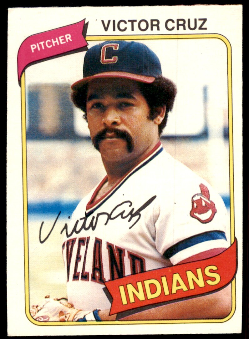 1980 O-PEE-CHEE VICTOR CRUZ CLEVELAND INDIANS #54 | eBay