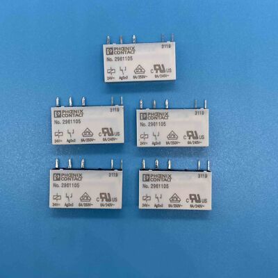 24VDC 6A 250VAC 5-Pin For No.2961105 Phoenix Contact Power Relay (Pack ...